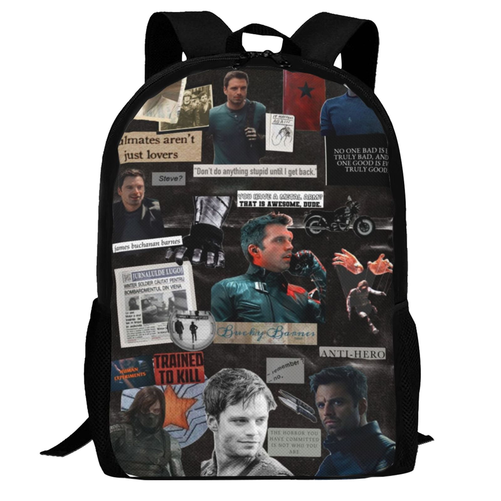 Classic Shoulder Bag, Sebastian Stan Bucky Barnes Backpack Travel ...