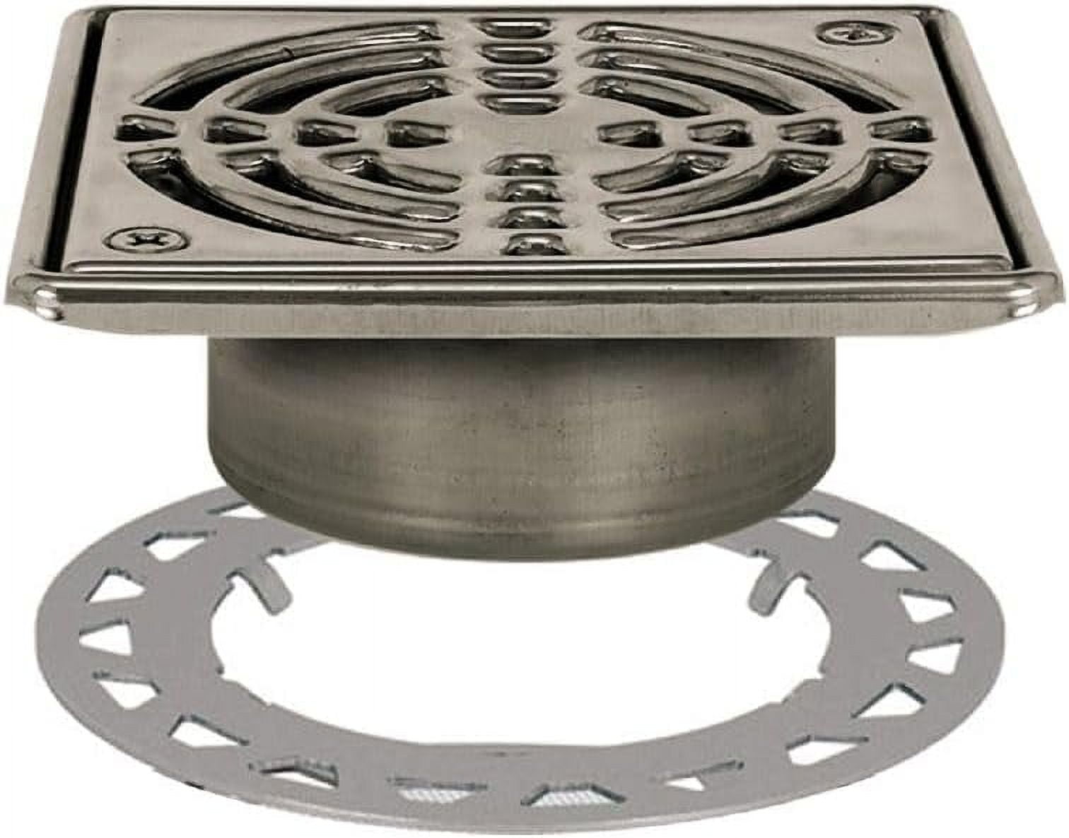 Classic Shower Grate Kit with Integrated Bonding Flange - Ideal for ...