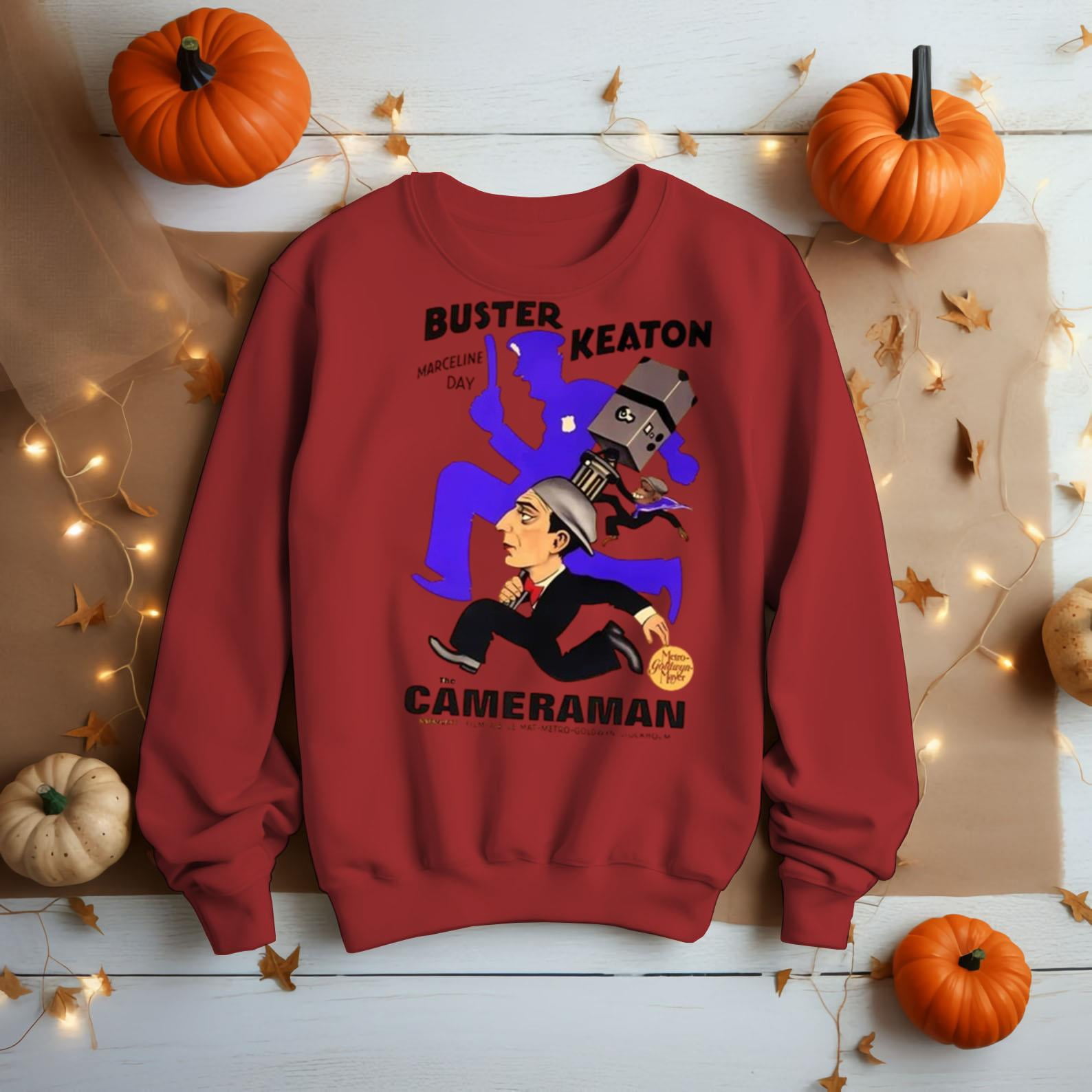 Classic Silent Movie Shirt, Retro Cameraman Comedy Shirt, Vintage ...