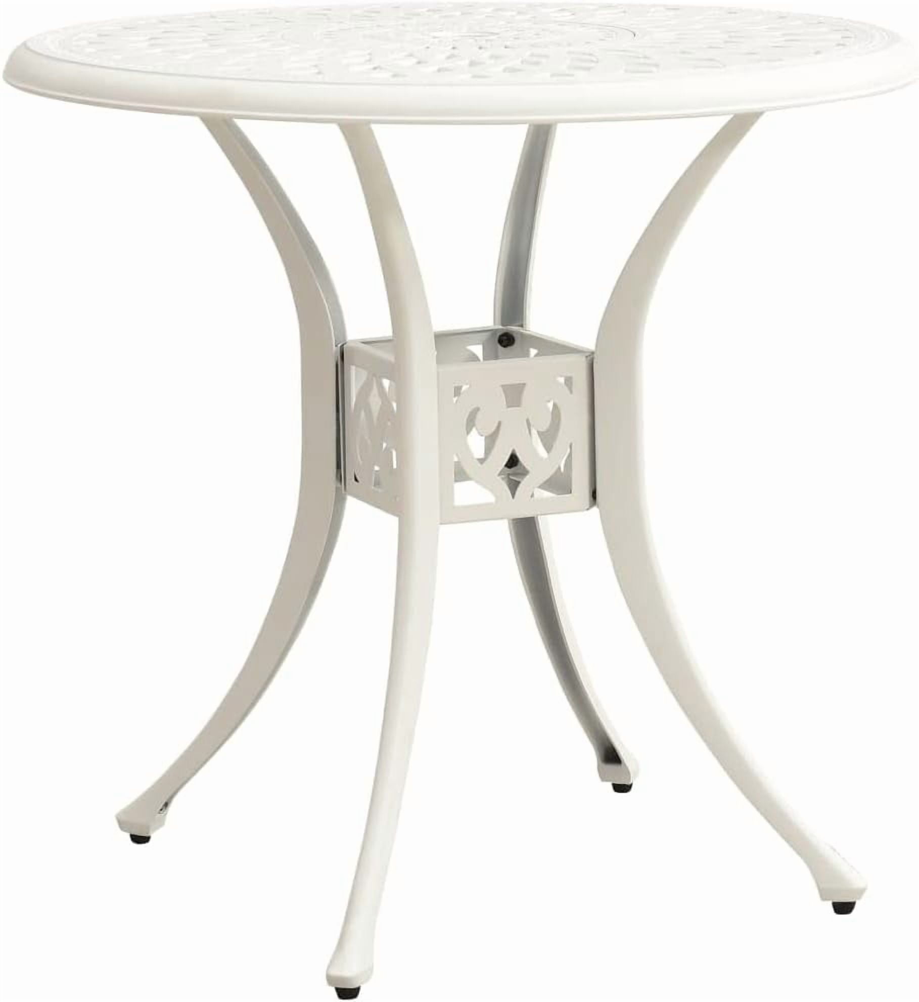 Classic, Simple, PracticalOutdoor Round Patio Bistro Dining Table ...