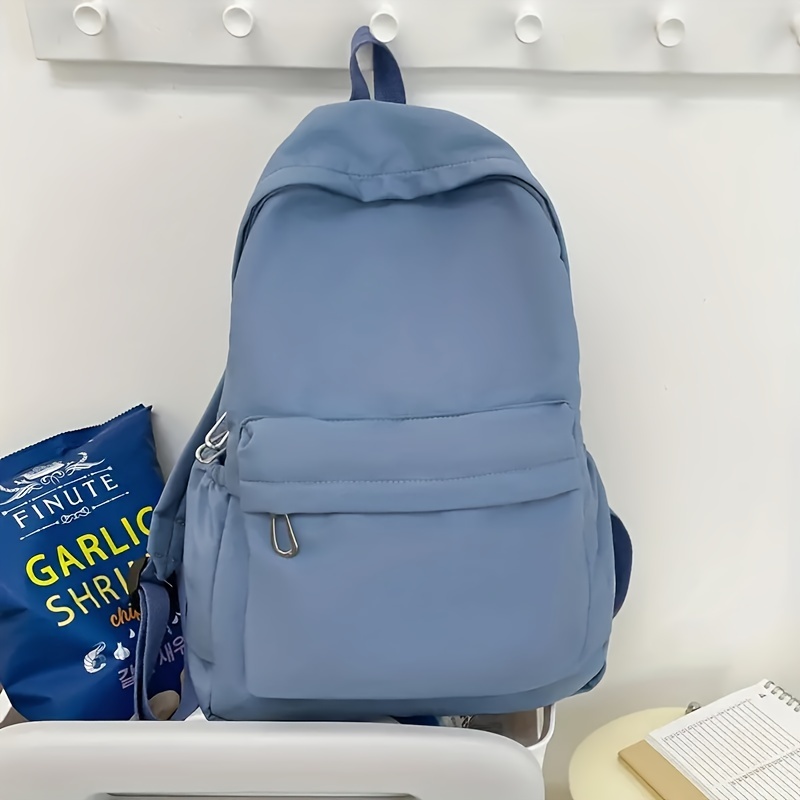 Classic Simple Preppy School Backpack, Laptop Bookbag, Large Capacity ...