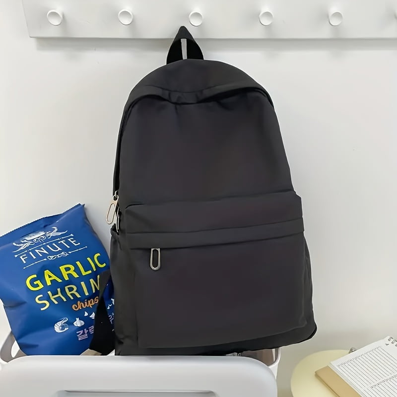 Classic Simple Preppy School Backpack, Laptop Bookbag, Large Capacity ...