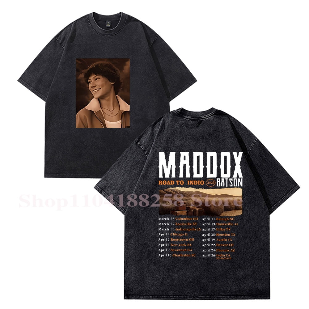 Classic Singer 2025 Tour 2Side Wash T-Shirts Women Men Cotton Wash ...