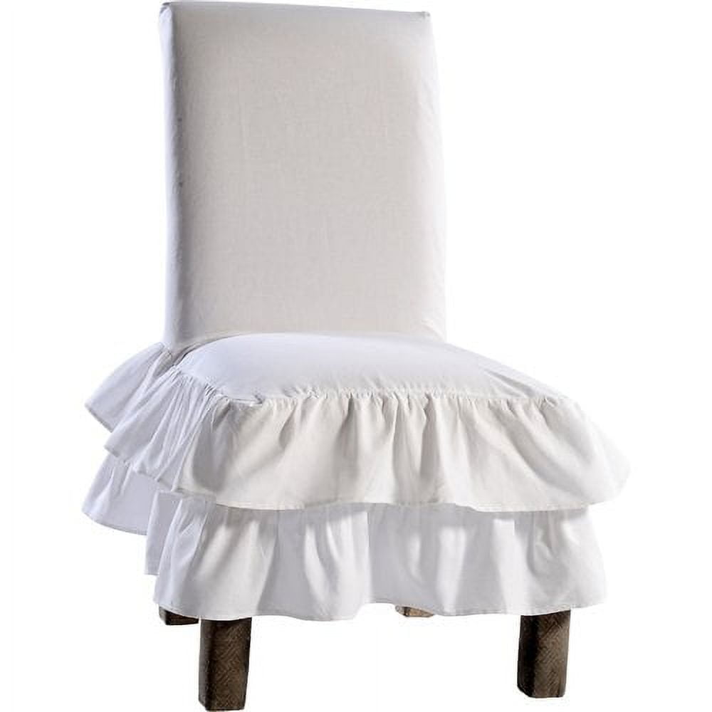 Classic Slipcovers Parson Chair Skirted Slipcover - Walmart.com