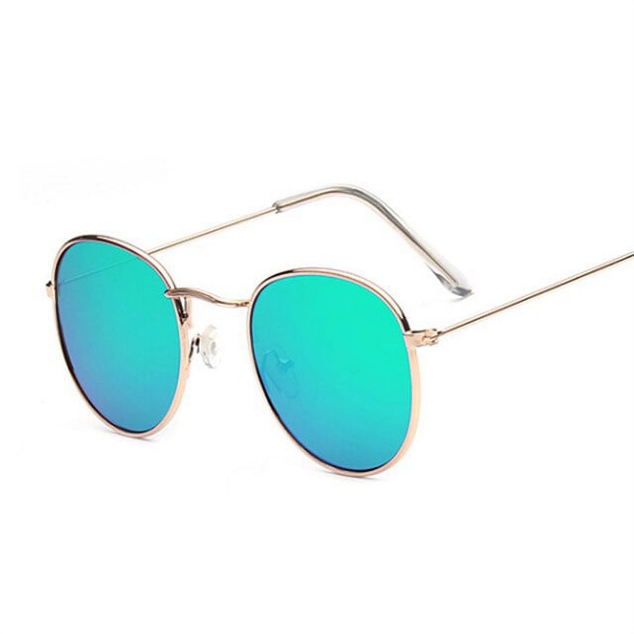 Classic Small Frame Round Sunglasses Woman/Man Brand Designer Alloy ...