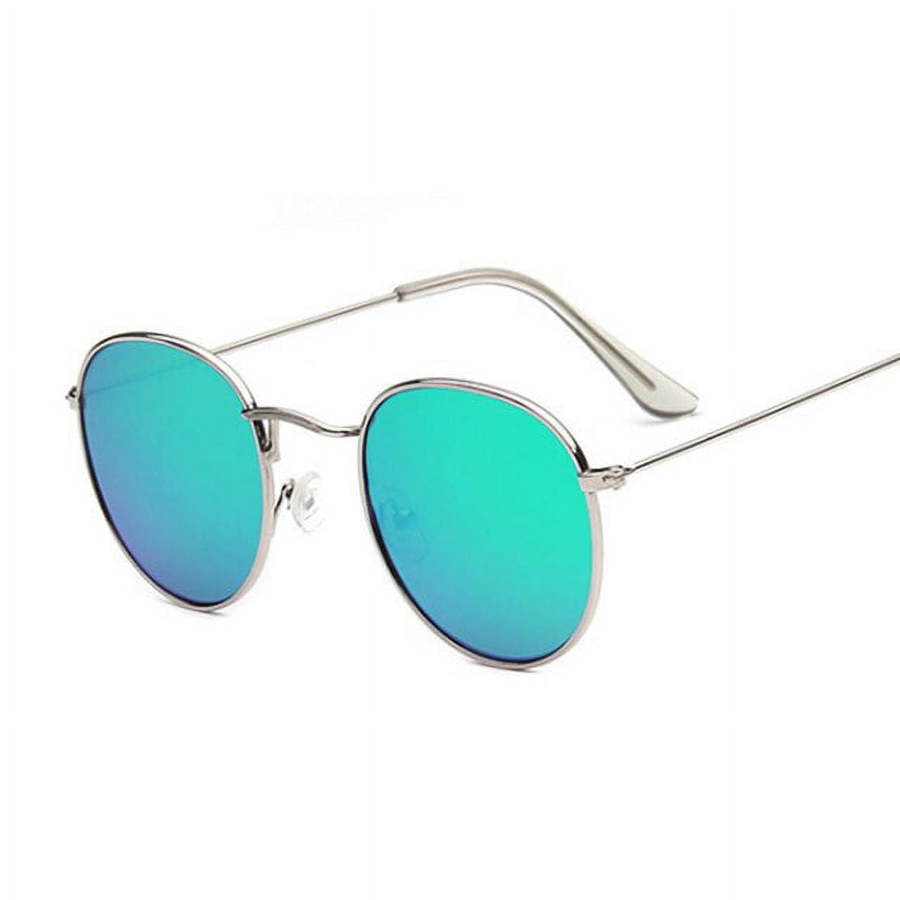 Classic Small Frame Round Sunglasses Woman/Man Brand Designer Alloy ...