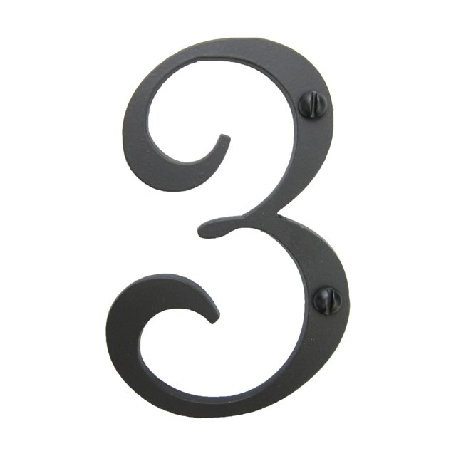 Classic Smooth Spanish Style Address Numbers - Walmart.com