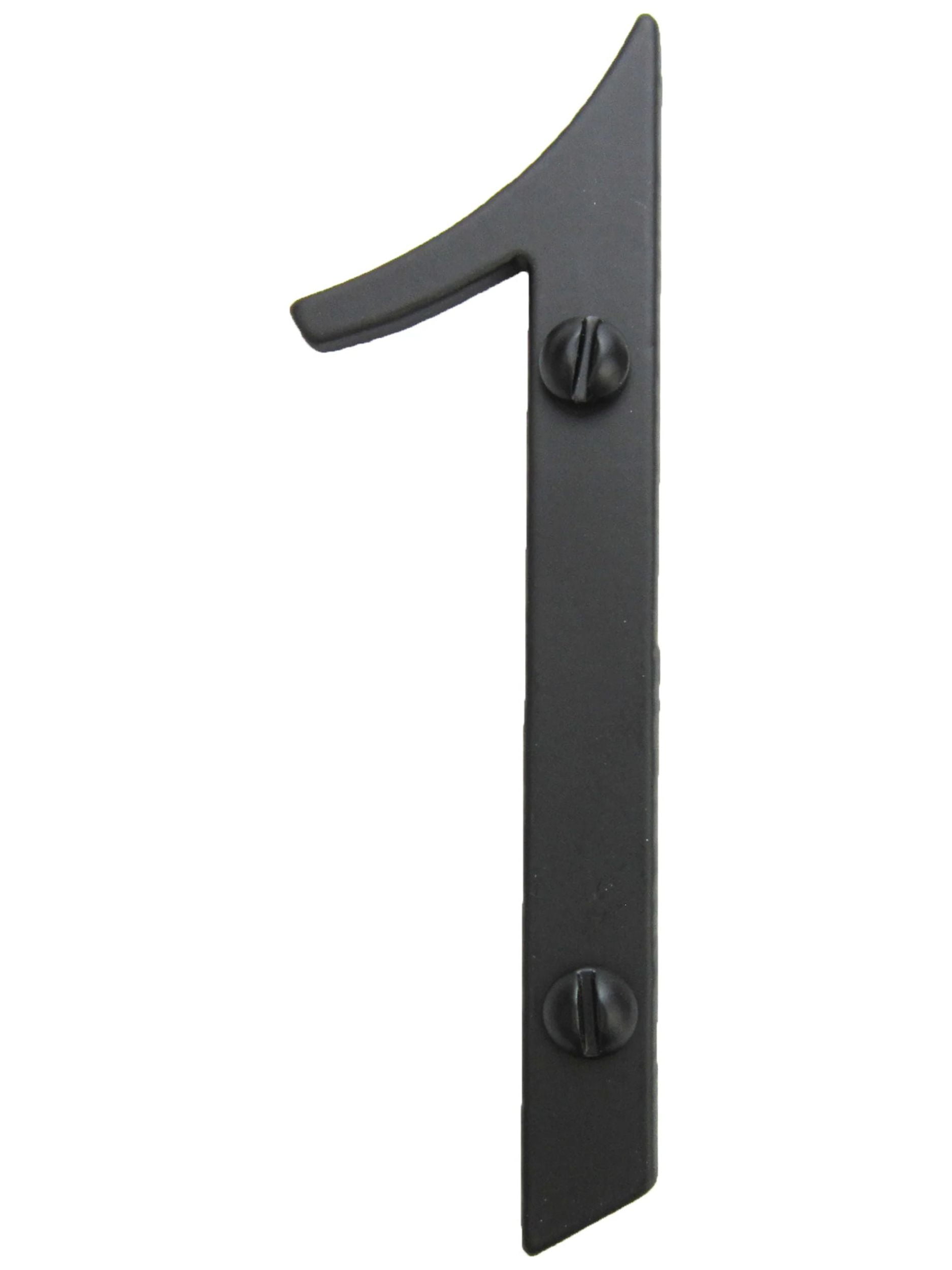 Classic Smooth Spanish Style Address Numbers - Walmart.com