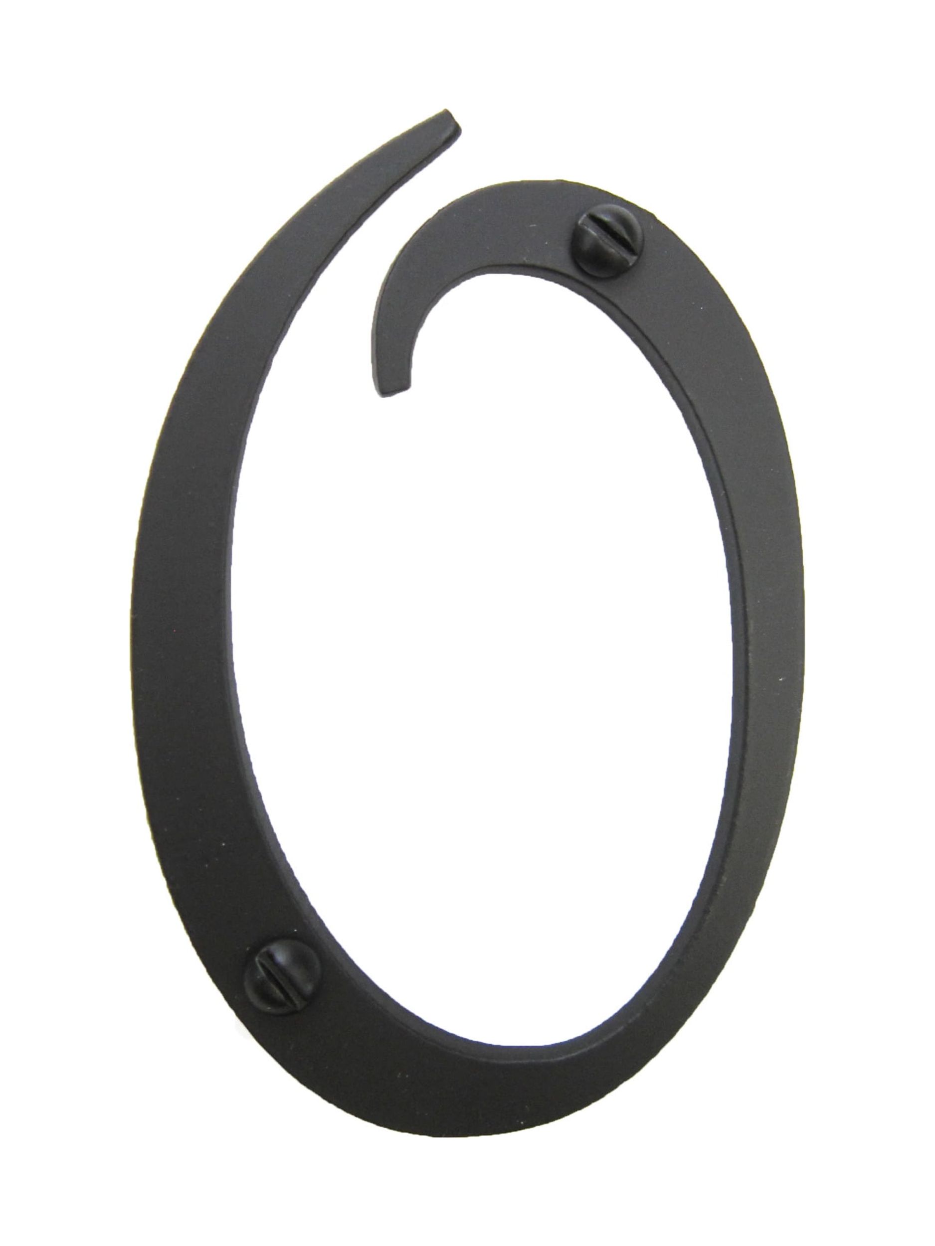 Classic Smooth Spanish Style Address Numbers - Walmart.com