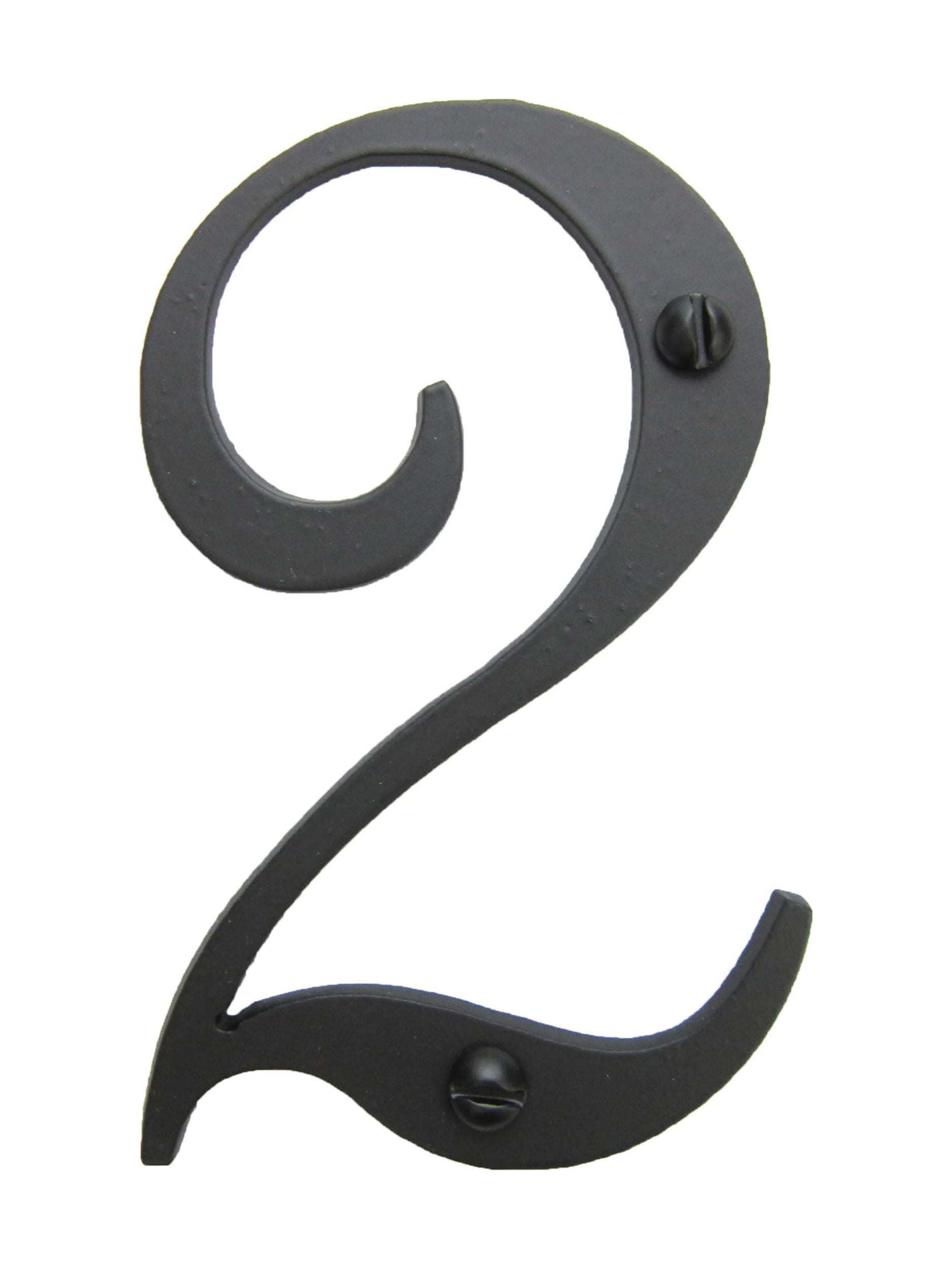 Classic Smooth Spanish Style Address Numbers - Walmart.com