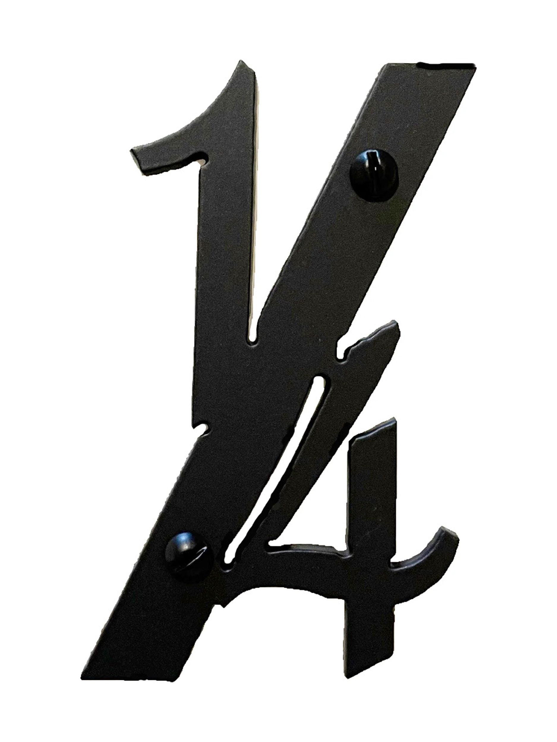 Classic Smooth Spanish Style Address Numbers - Walmart.com