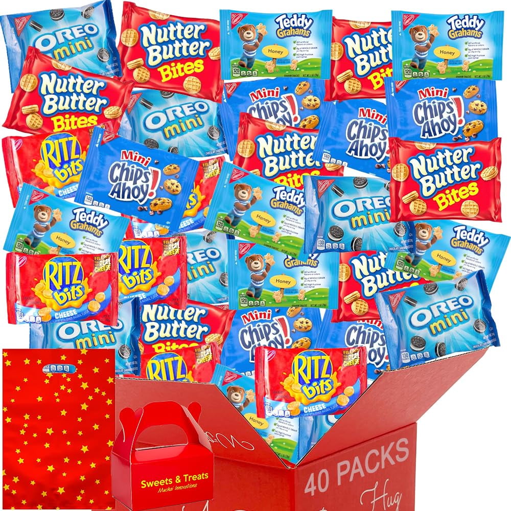 Classic Snacks Variety Pack | Oreos Chocolate MHD1Sandwich Cookies ...