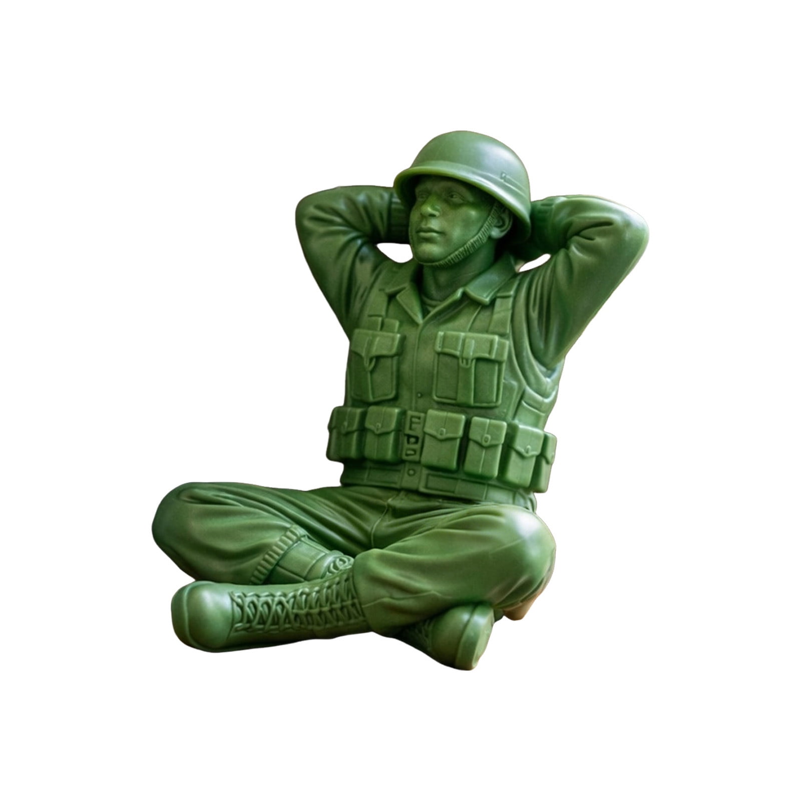 Classic Soldier Action Figure Desktop Ornament Novelty Mini Statue For ...