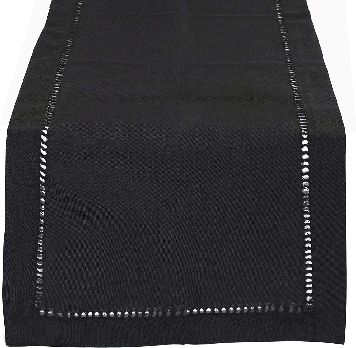 Classic Solid Color Hemstitched Border 65 x 180 Inch Table Cloth for ...