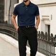 Classic Solid Ice Silk Polo Shirt Men Moisture Absorption Quick Dry ...