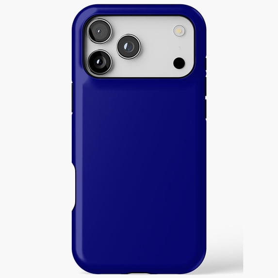 Classic Solids Deep Cobalt Blue Cover Phone Case 17 11 12 13 14 15 16 ...