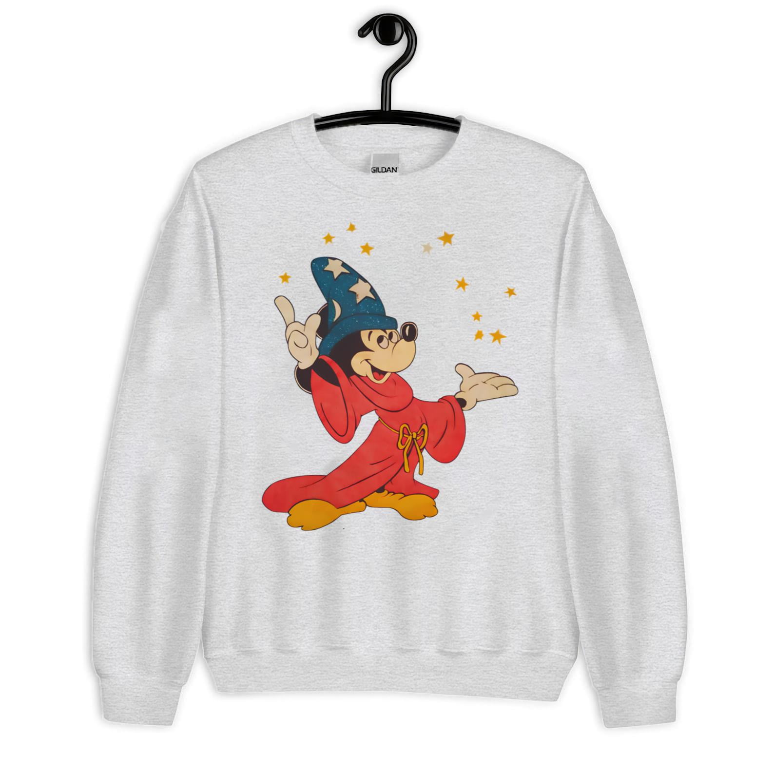 Classic Sorcerer Graphic Tee, Magic Wizard Shirt, Enchanting Theme Park ...