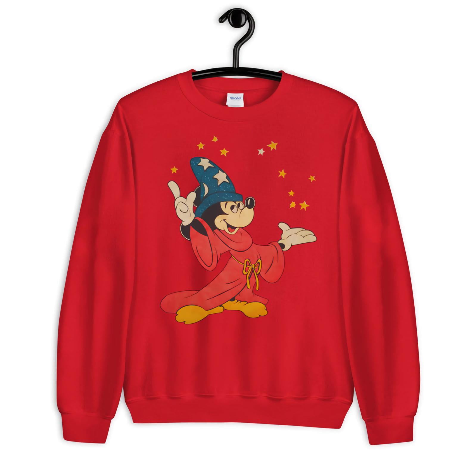 Classic Sorcerer Graphic Tee, Magic Wizard Shirt, Enchanting Theme Park ...