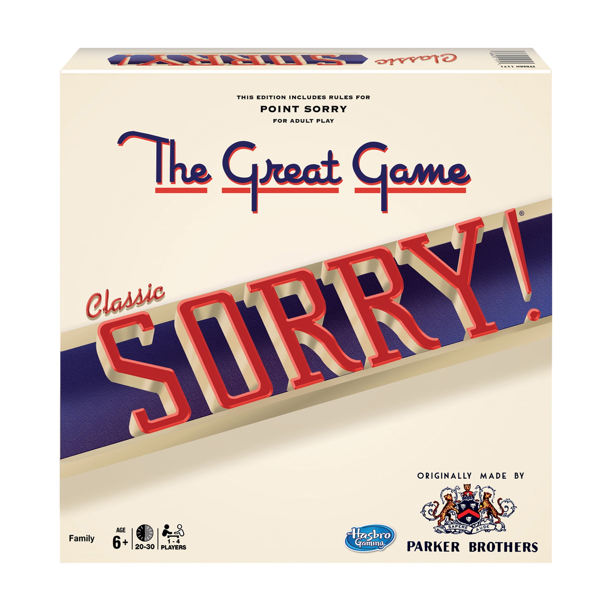 Classic Sorry! Board Game, by Winning Moves Games - Walmart.com