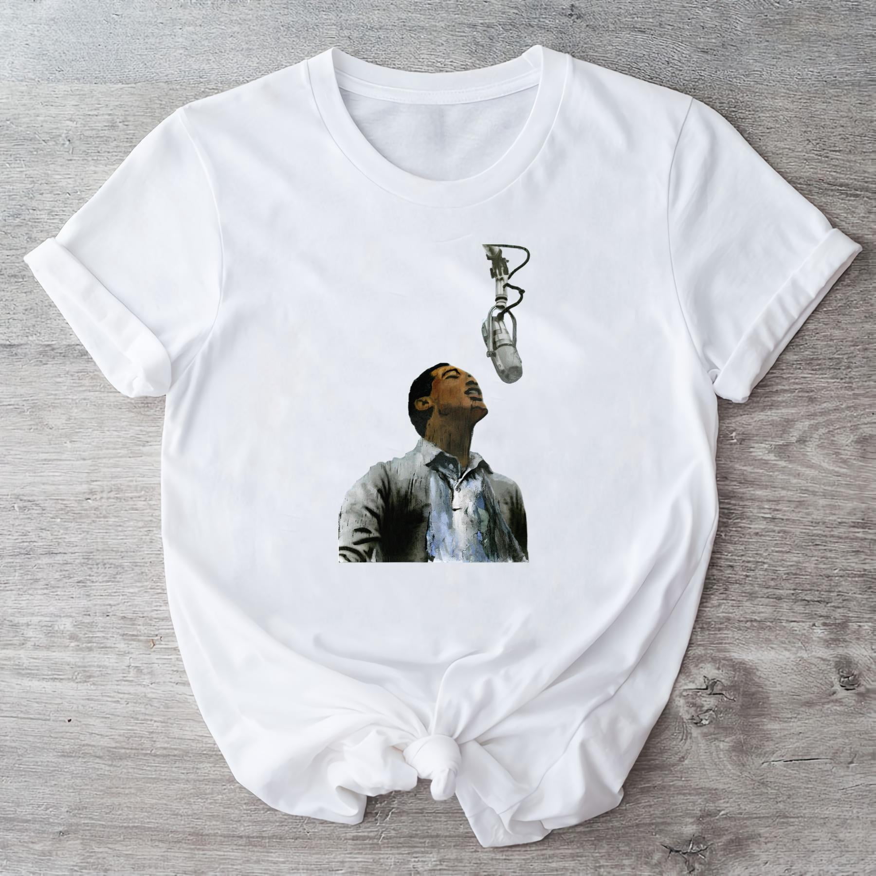Classic Soul Music T-Shirt, Retro Music Icon Tee - Walmart.com