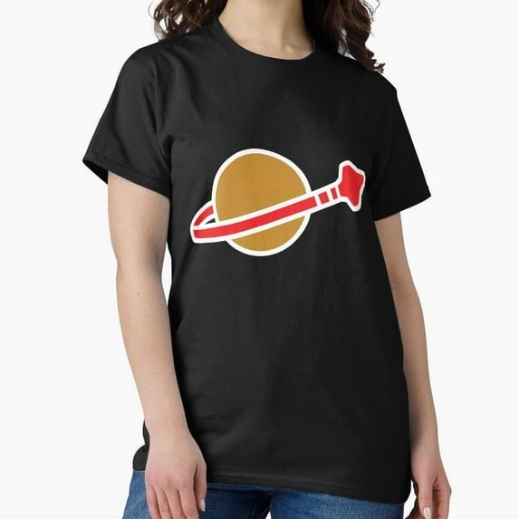 Classic Space Logo Retro Galaxy Explorer Vintage Sci Fi Art Unisex T ...