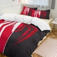 Classic Spider Print Bedding 3 Piece Set Printing Duvet Cover And 2 ...