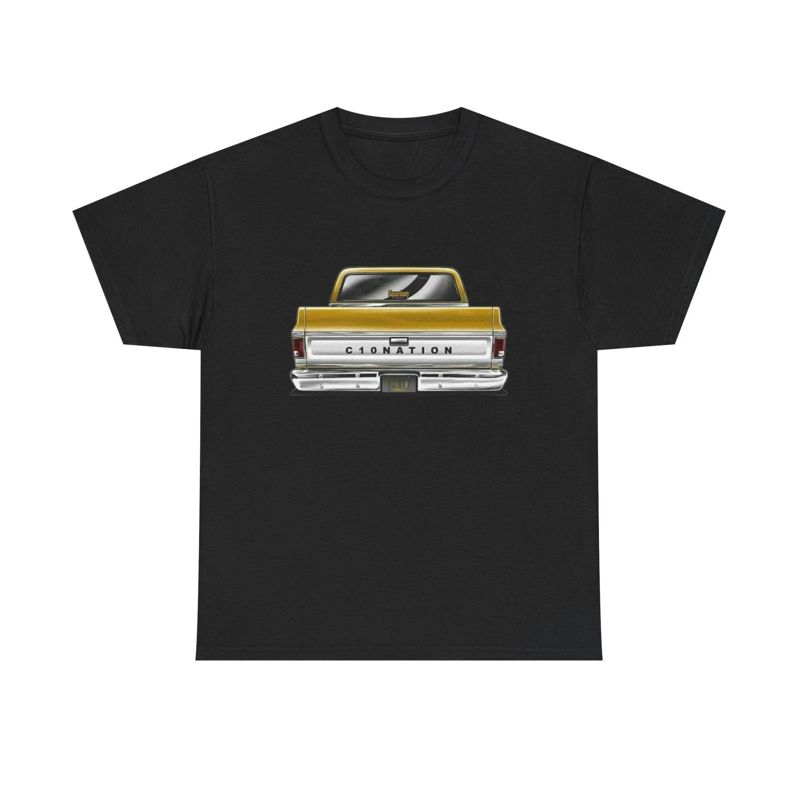 Classic Square Body Pickup Truck Retro Americana Art Unisex T-Shirt, up ...