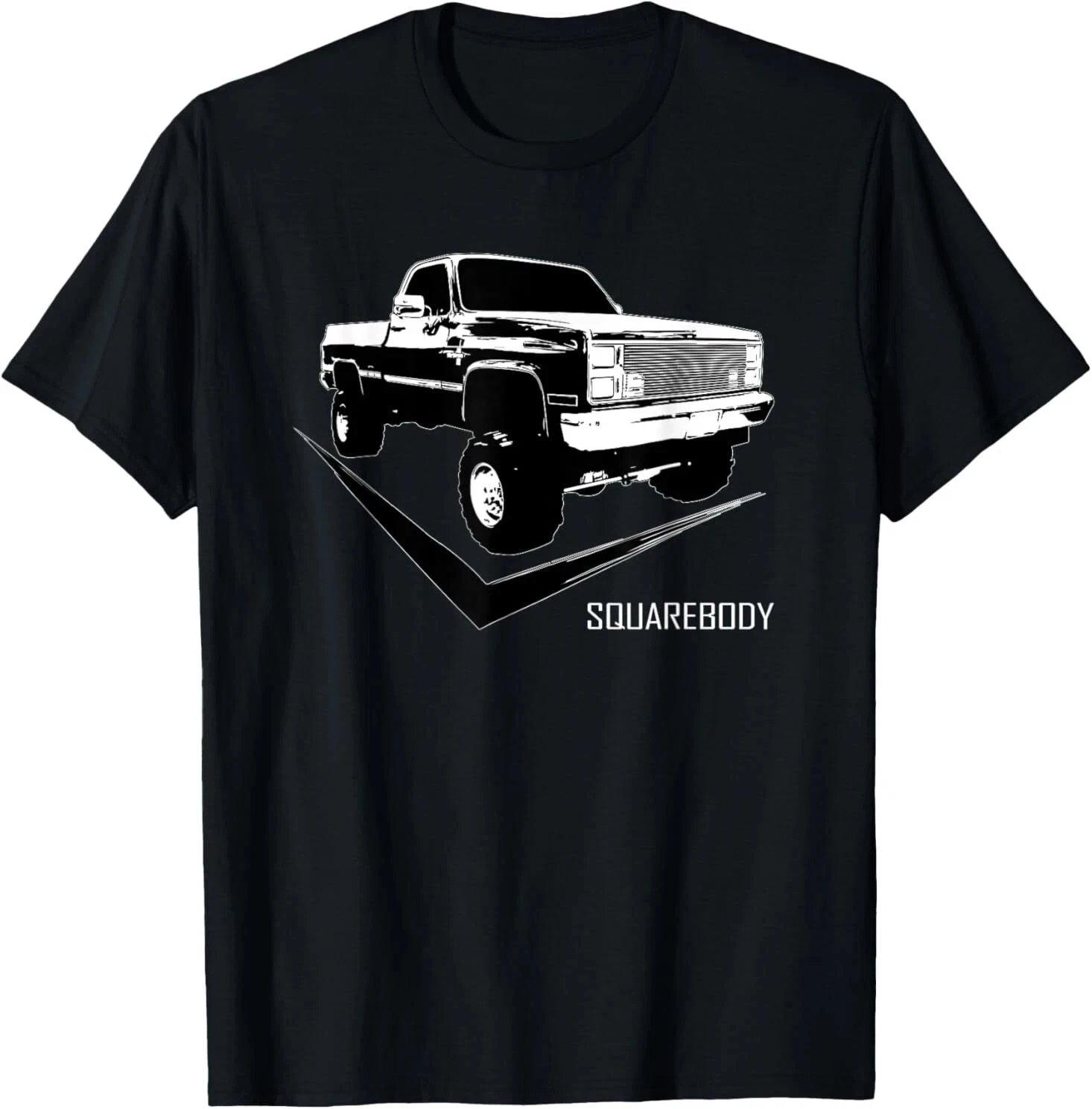 Classic Square Body Truck T-Shirt â€“ Vintage Squarebody Pickup Truck ...