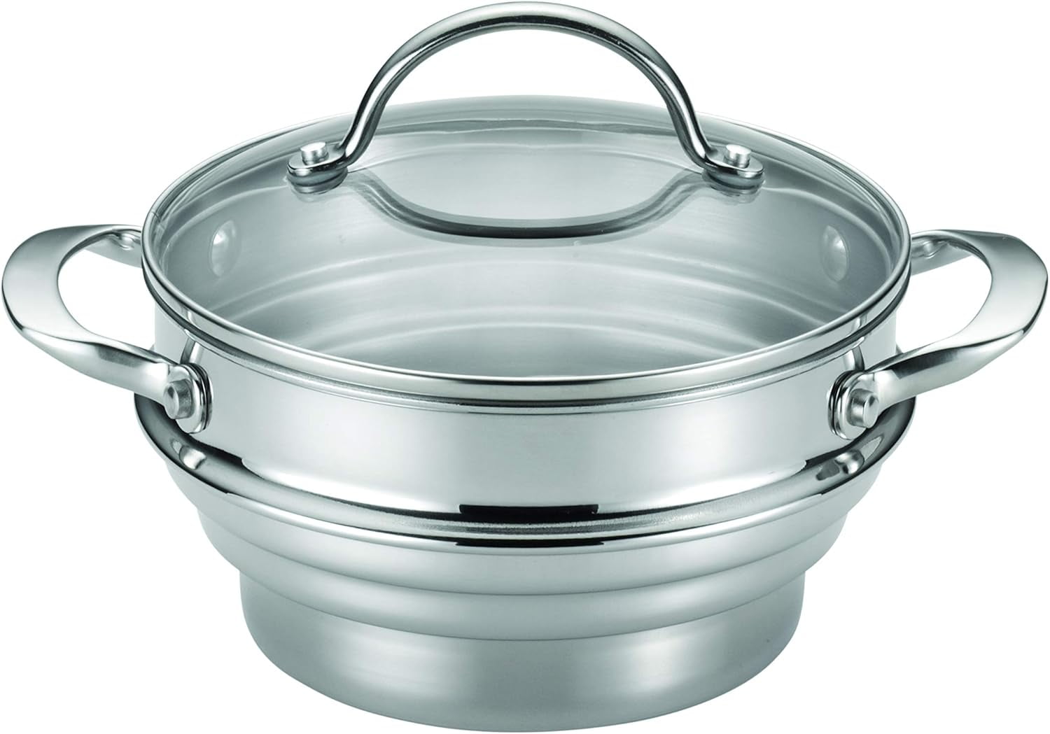 Classic Stainless Steel Universal Covered Steamer Insert - Walmart.com