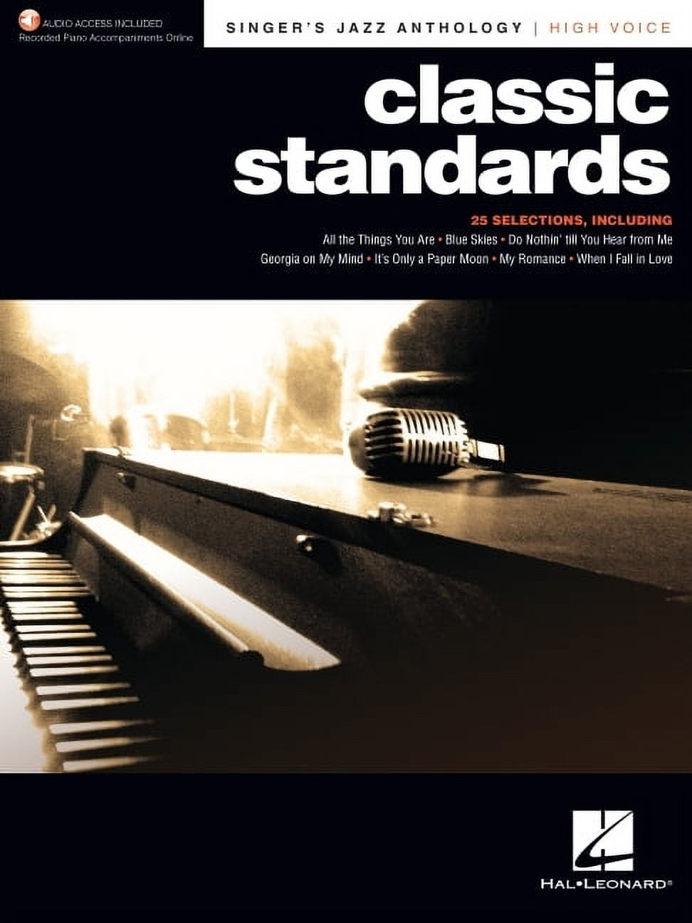 Classic Standards - Singer's Jazz Anthology High Voice Edition with ...