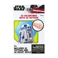 Classic Star Wars Valentine Exchange Cards with Bonus Tattoos ...
