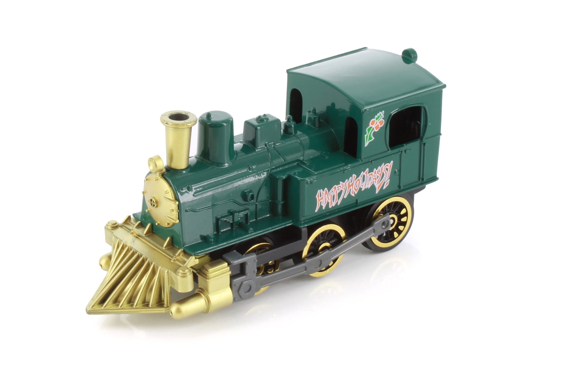 Classic Steam Locomotive, Green - Showcasts 949D - 5.5" Scale Diecast Model Train - Walmart.com