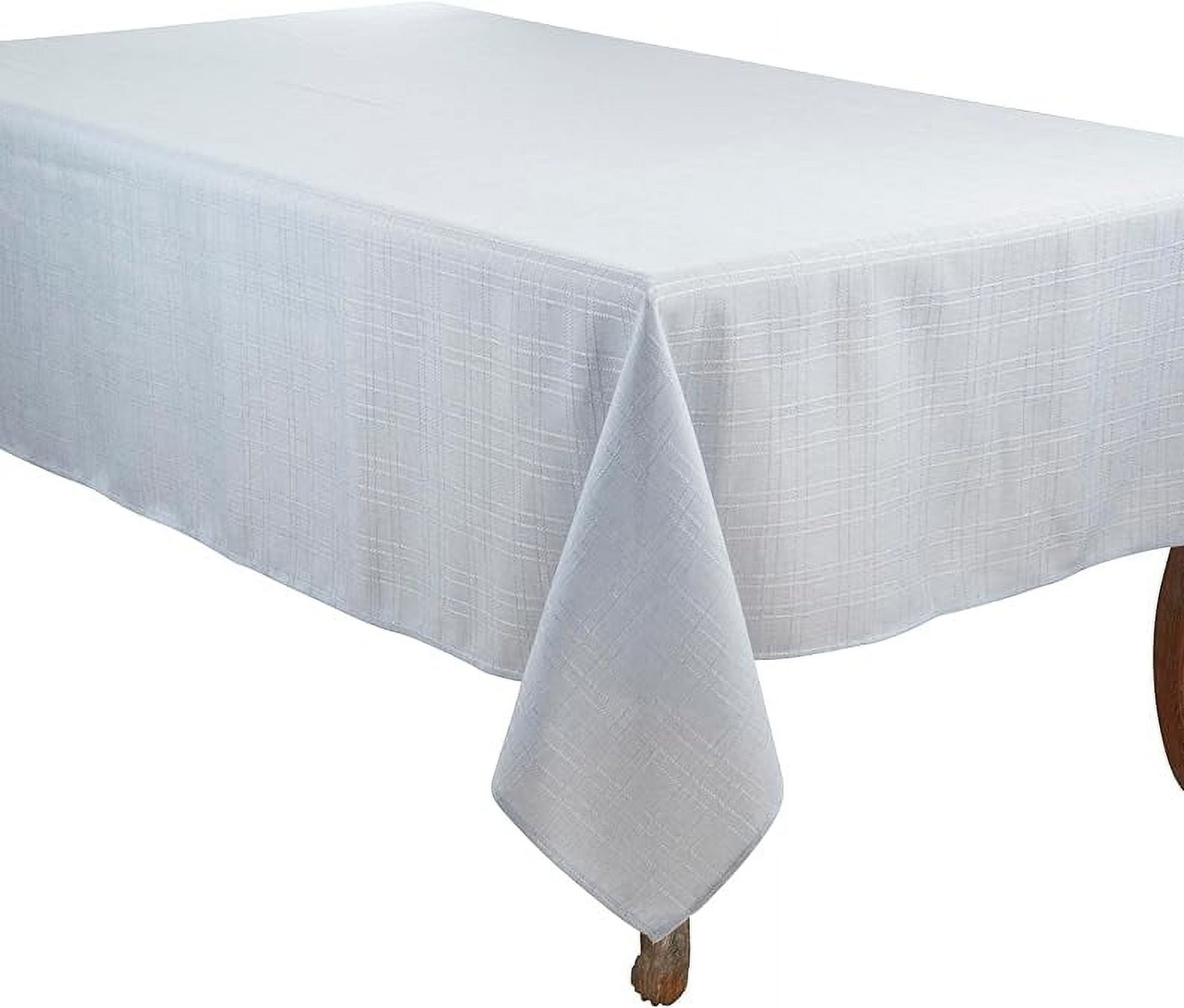 Classic Stitched Plaid Tablecloth - Walmart.com