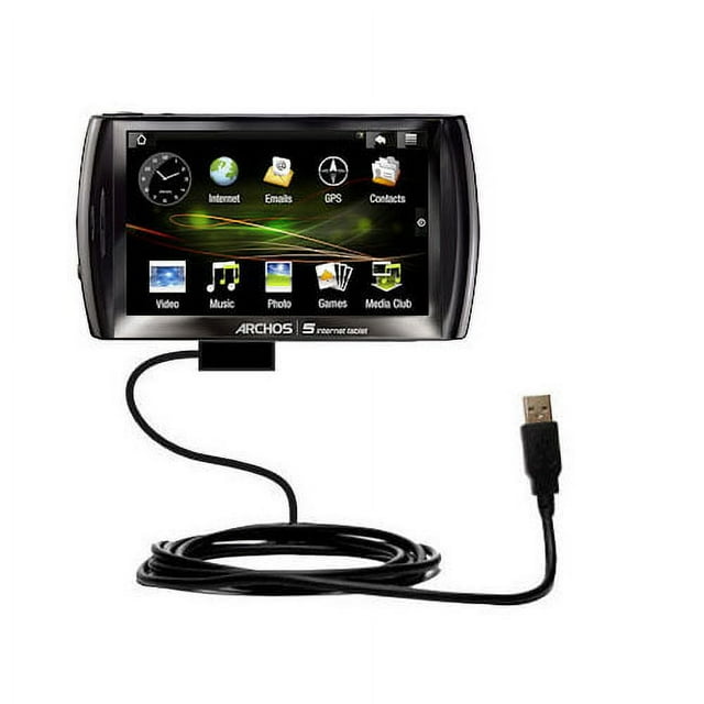 Classic Straight USB Cable suitable for the Archos 5 Internet Tablet ...