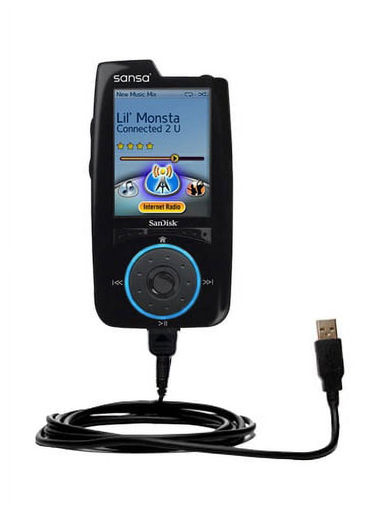 Classic Straight USB Cable suitable for the Sandisk Sansa View with ...