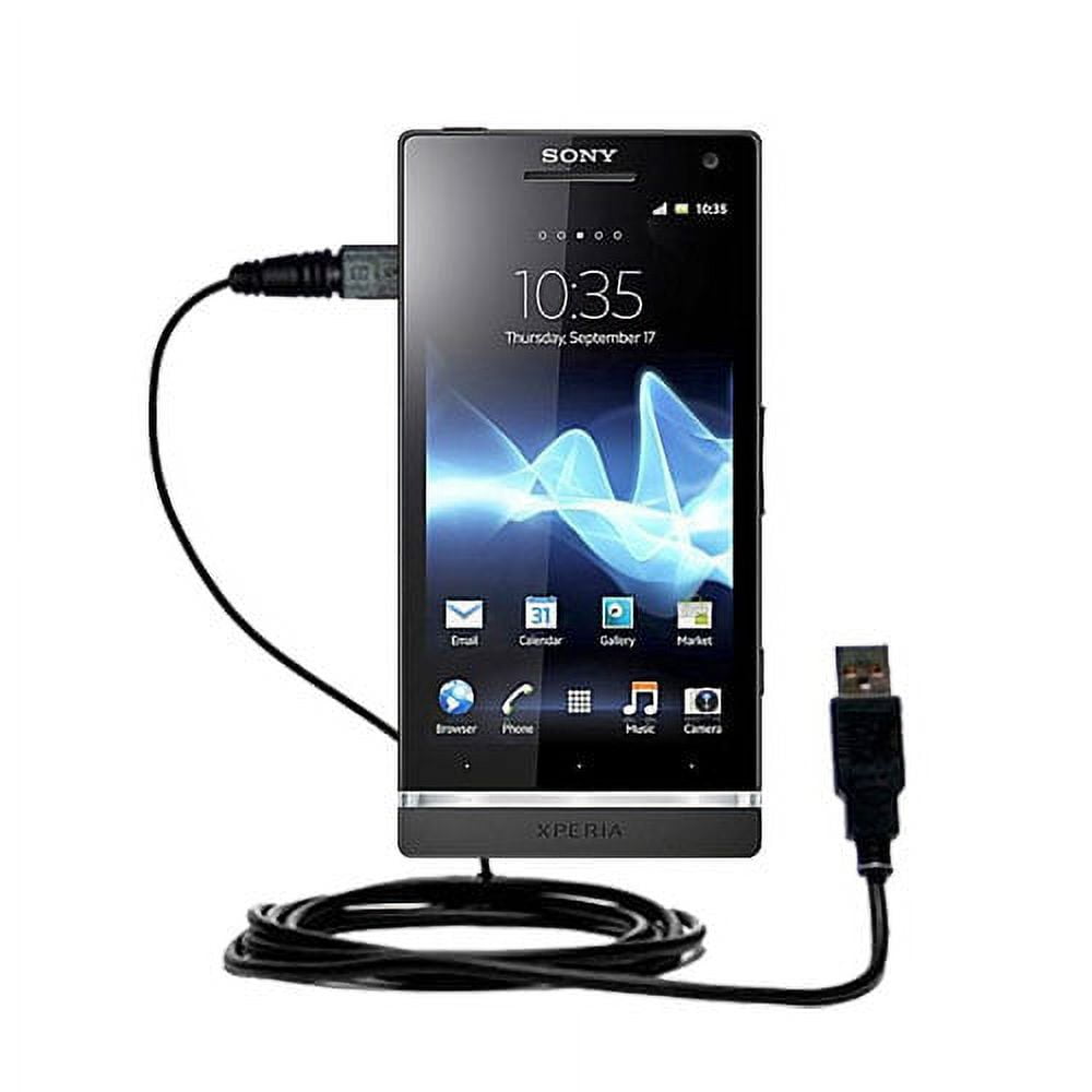 Classic Straight USB Cable suitable for the Sony Ericsson Xperia S with ...