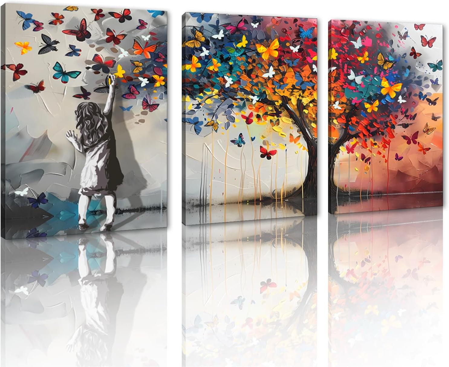 Classic Street Art Banksy Graffiti Wall Art Behind The Curtain Posters ...