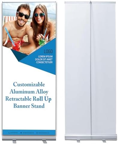 Classic Style Customizable Retractable Roll Up Stand - Stunning HD ...