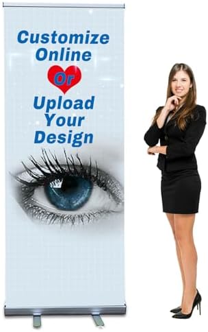 Classic Style Retractable Roll Up Stand With Stunning HD Picture ...