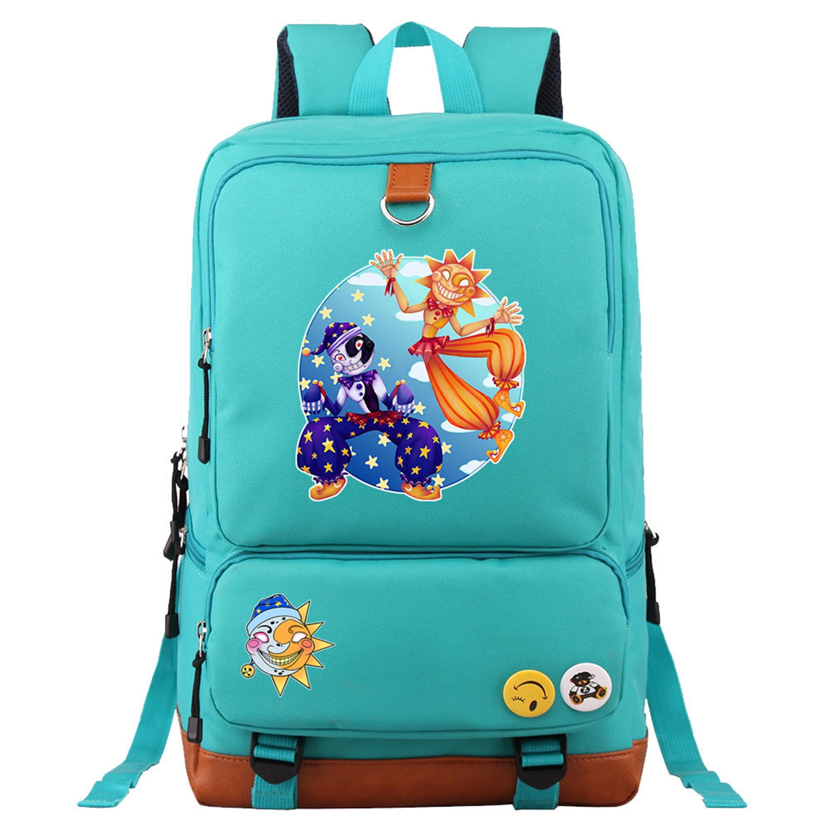 Classic Sundrop&Moondrop Backpack Waterproof USB Knapsack-Teen Casual ...