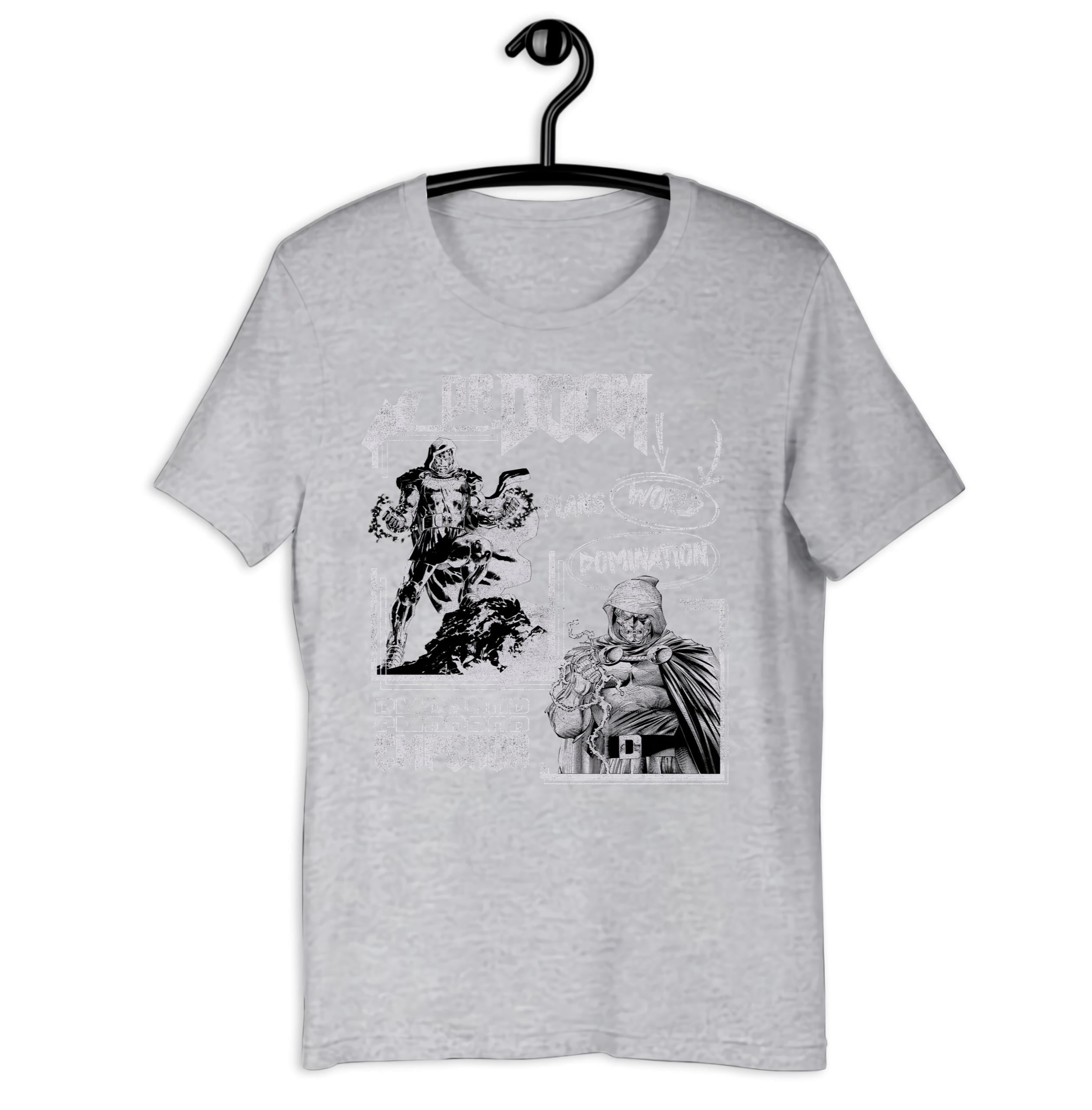 Classic Superhero Graphic Shirt, FRONT, villain shirt, comic character ...