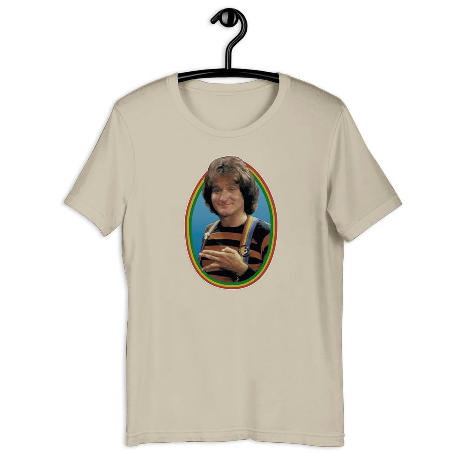 Classic TV Show Inspired Mork Shirt for Men Comfortable Black Design ...