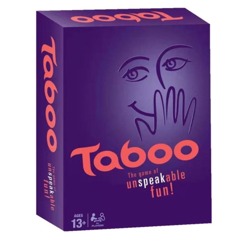Classic Taboo Card Game Board Game Fun Finding Words Board Game Party ...