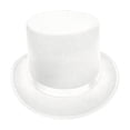 Classic Tall Top Hat, Deluxe Magician Ringmaster Hat, Stylish Lincoln ...