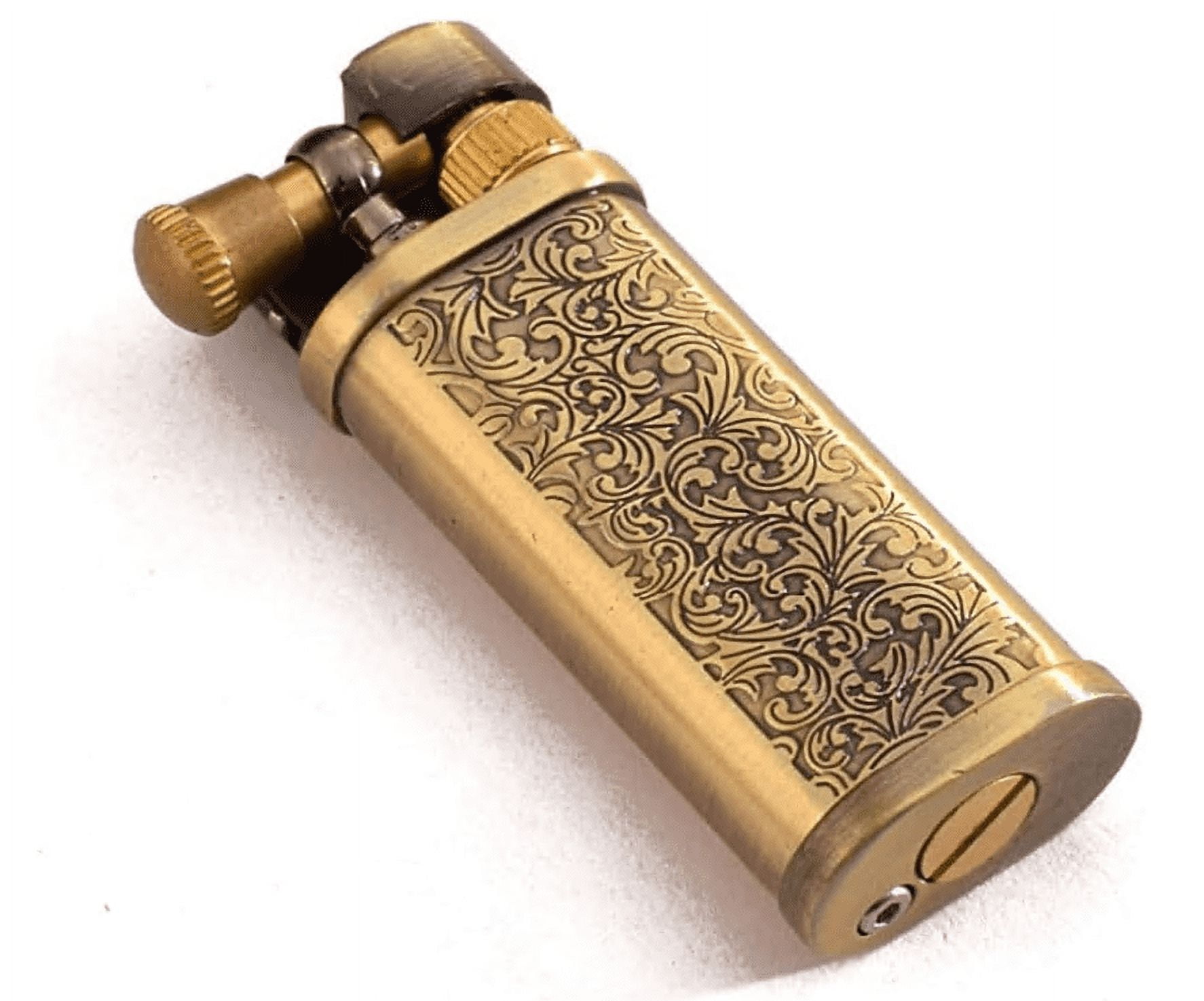 Classic Tang Grass Texture Lighter，Flint，For Cigars or cigarettes ...