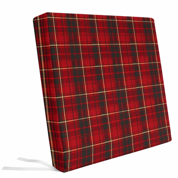 Classic Tartan Plaid Outdoor Seat Cushion Covers Set of 2,Waterproof ...