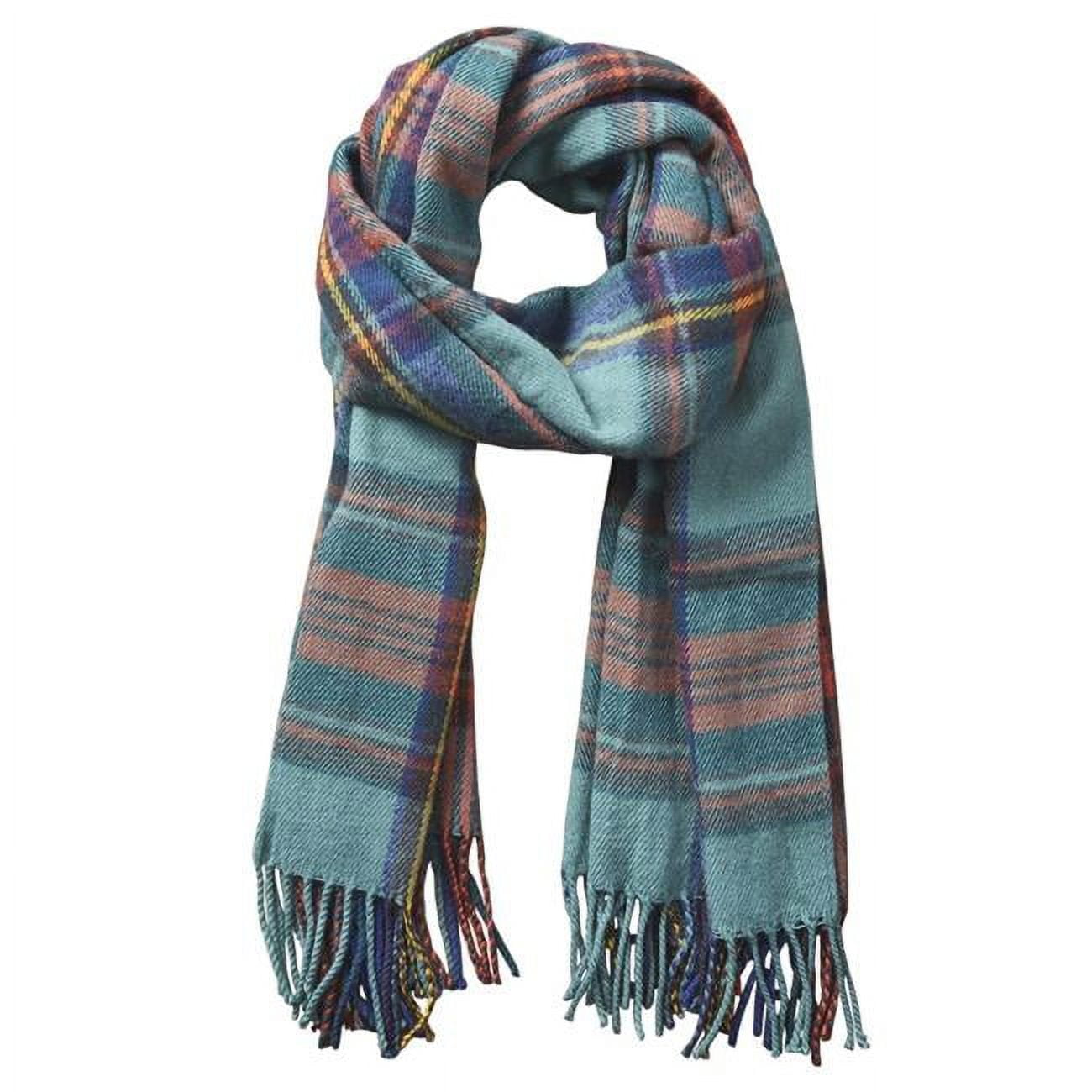 Classic Tartan Plaid Scarf, 71 x 25, 100% Acrylic, Multiple Colors ...