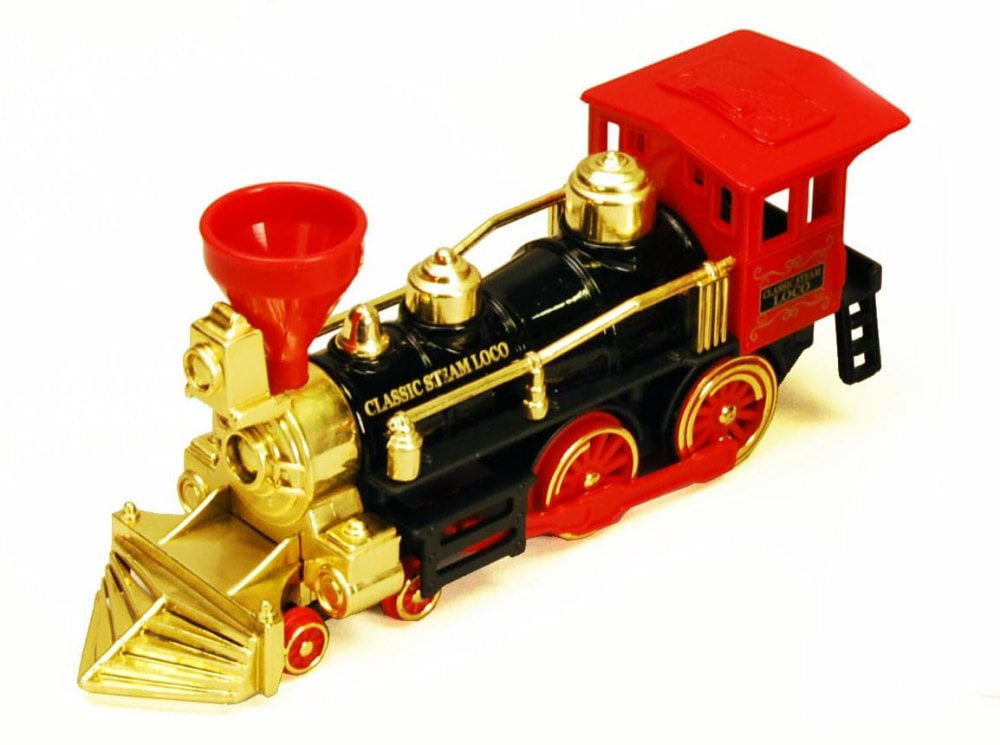 Classic Team Locomotive Train, Black with Red & Gold - Showcasts 9935D ...