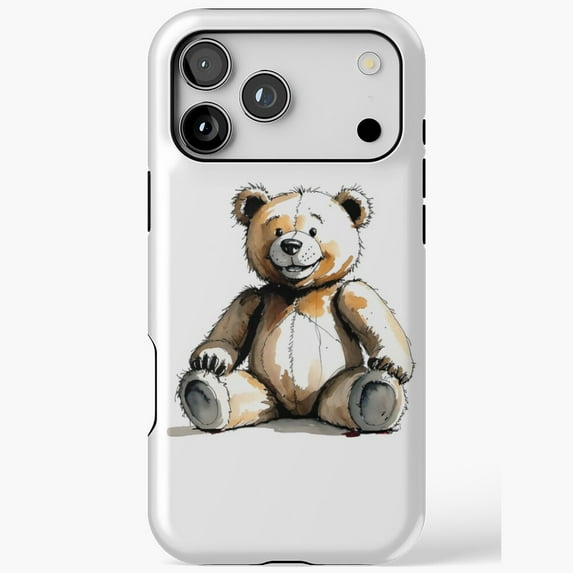 Classic Teddy Bear Iconic Design Protective and Compatible iPhone 11-17 ...