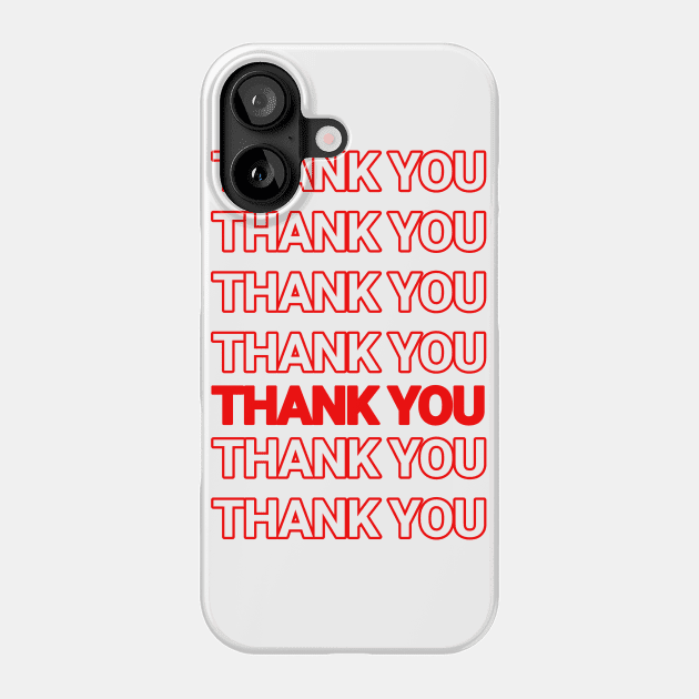 Classic Thank You Quote Thanksgiving Cartoon Illustration Phone Case ...